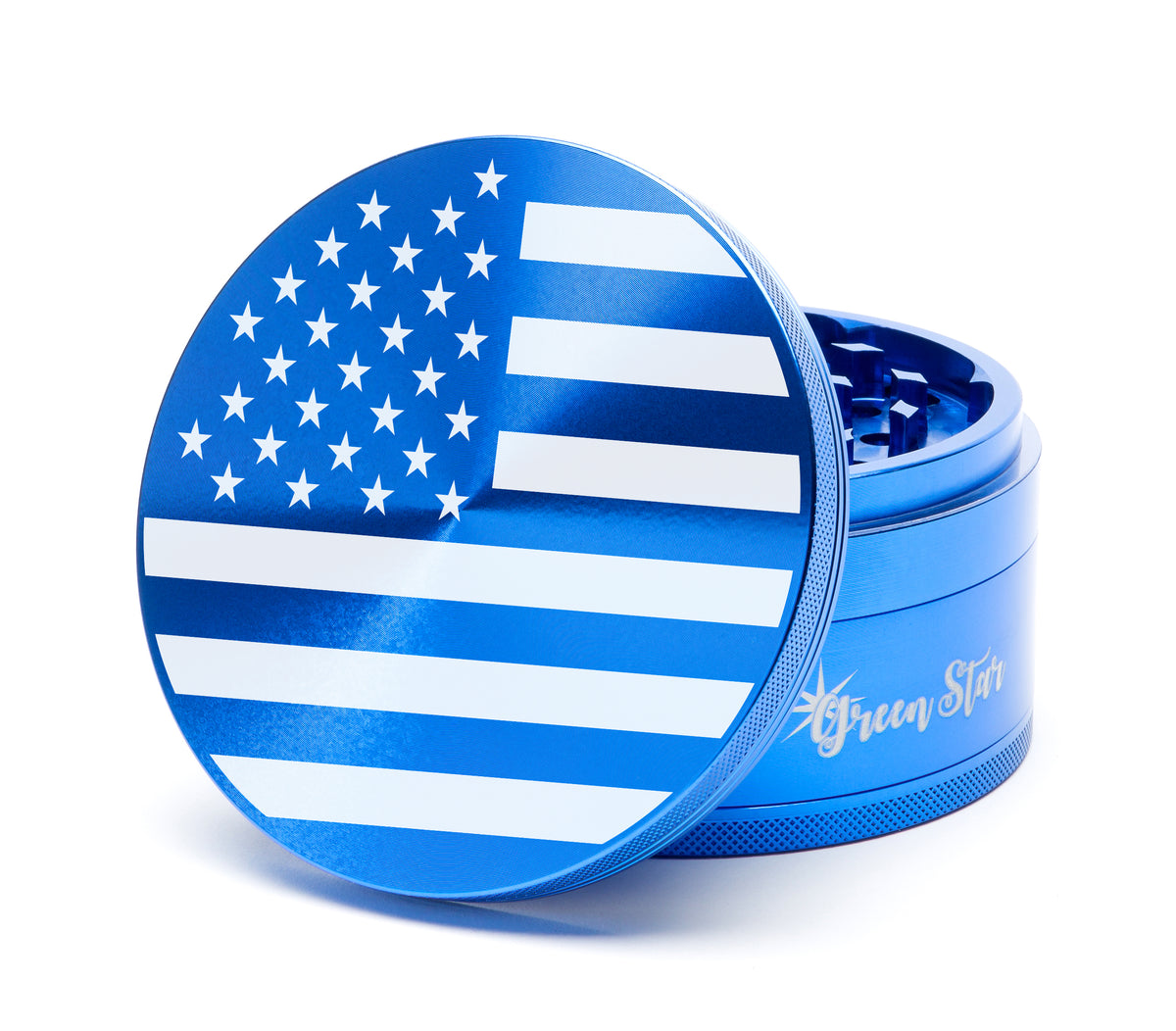 American Flag Design on 4" (100mm) JUMBO Grinder – Shop Green Star