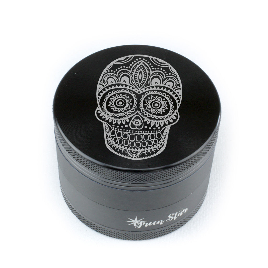Dia de los Muertos Skull Herb Grinder – Shop Green Star