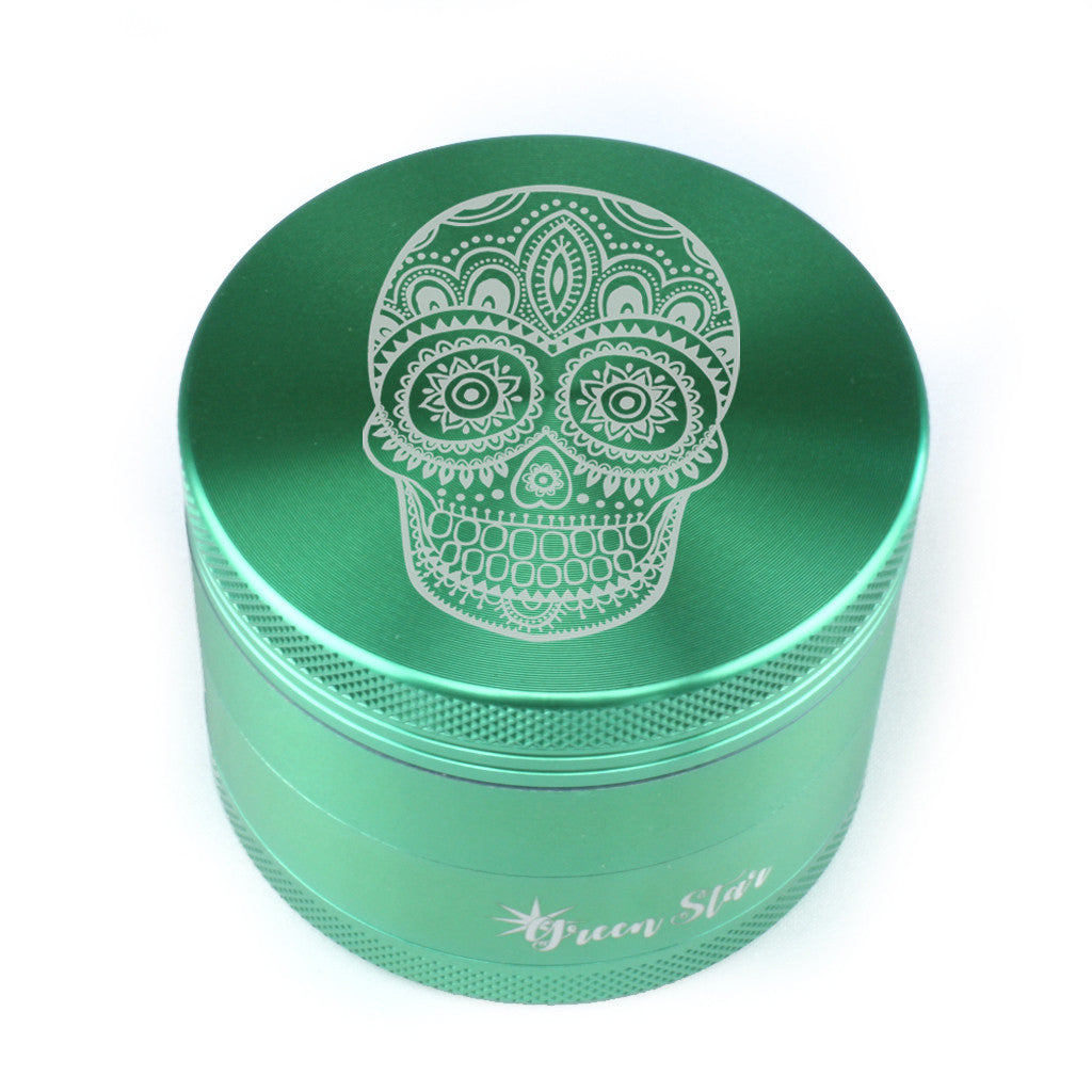 Dia de los Muertos Skull Herb Grinder – Shop Green Star