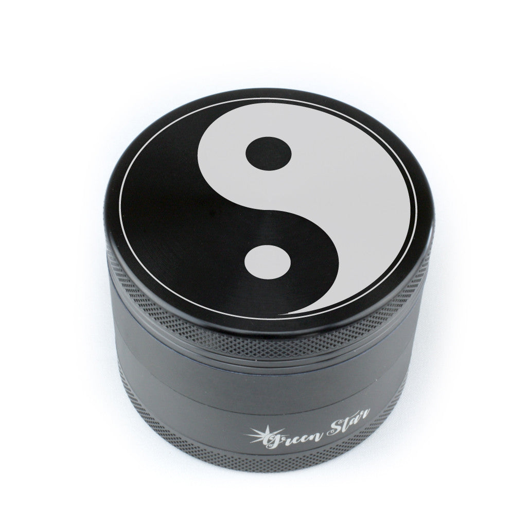 Yin Yang on 2.5" 4-Piece Herb Grinder – Shop Green Star